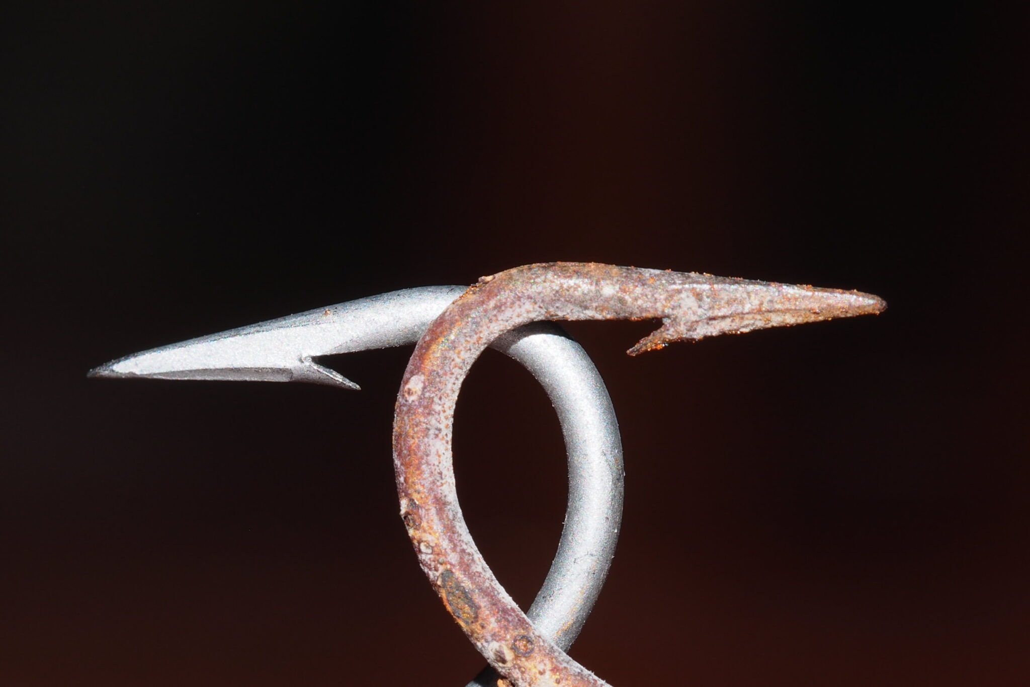 Can you catch fish on rusty hooks? - Trout Resource